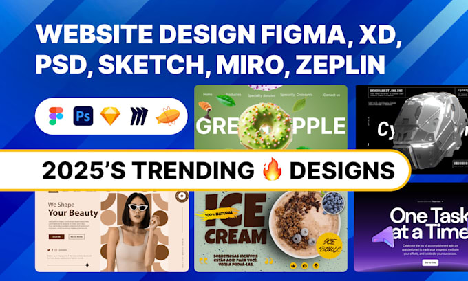 Design modern website ui ux in figma with responsive landing page by Wahaj_uiux | Fiverr