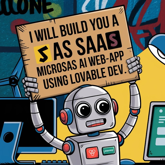Build you a saas microsaas ai webapp using lovable dev by Laurenllen ...