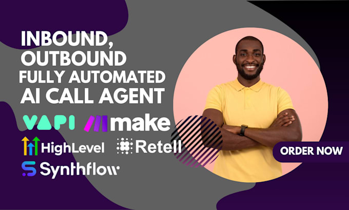Build vapi ai agent, outbound calling ai, retell ai, n8n, ai agent by Abiola_tech | Fiverr