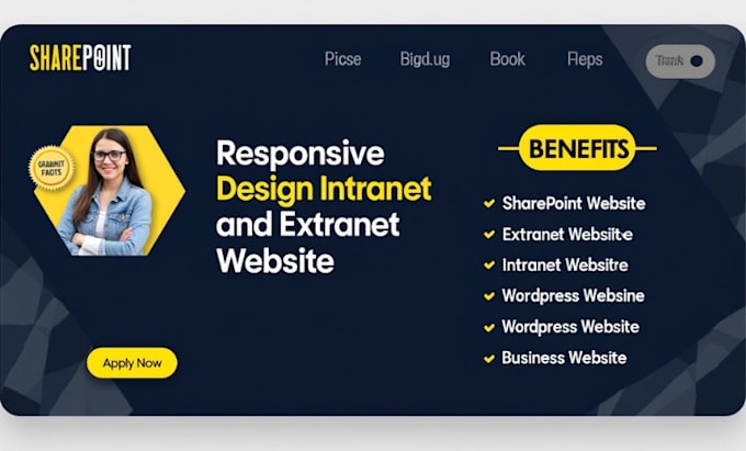 Agency website sharepoint portals, employee portals extranet and intranets web by Rileymichaell ...