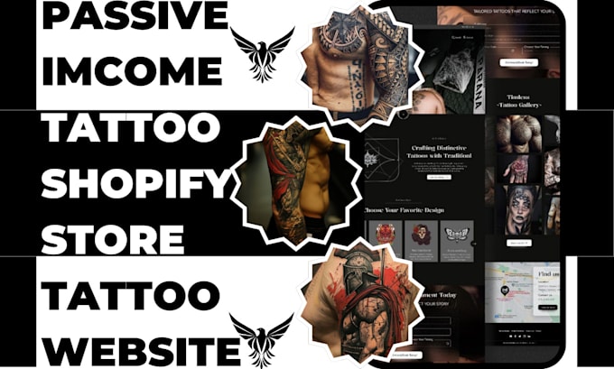 7 figure tattoo website tattoo shopify store tattoo artist store tattoo ...