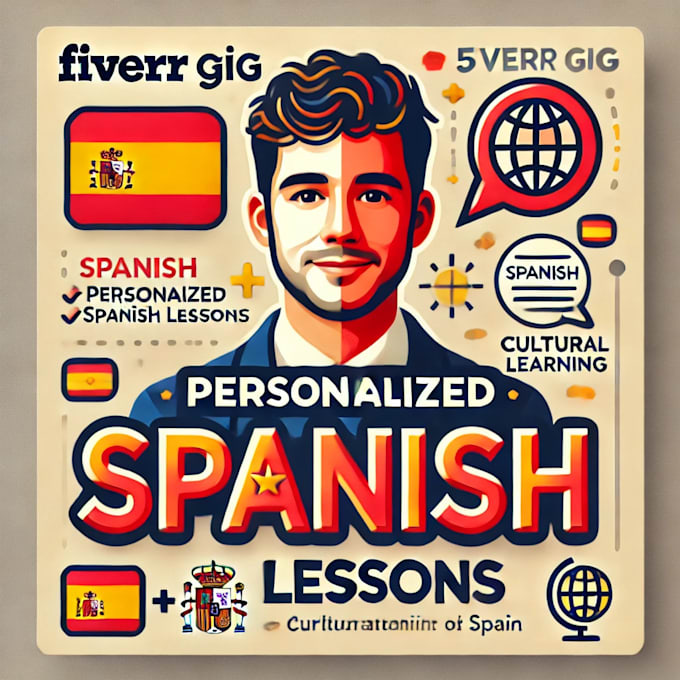 Provide personalized spanish lessons for all levels by Joseropero1 | Fiverr