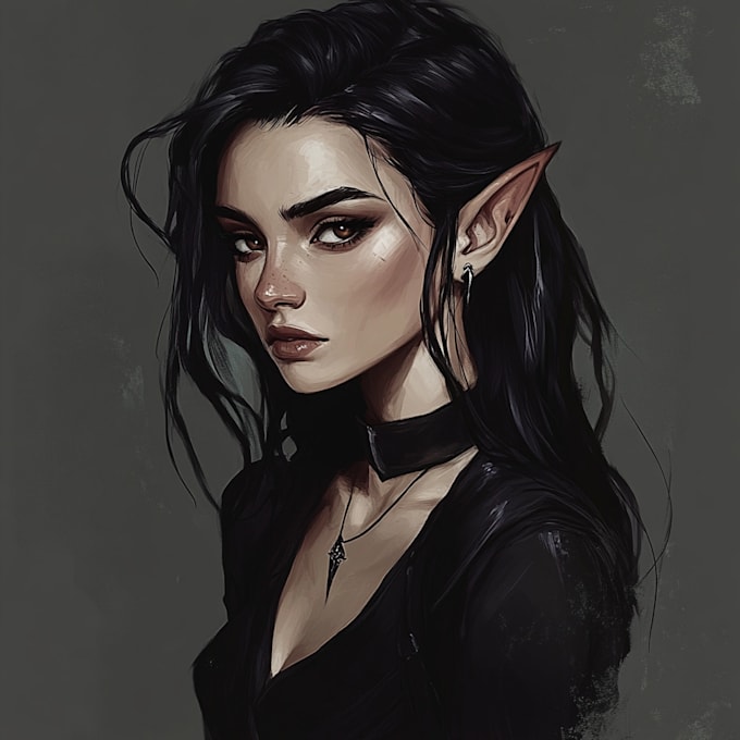 Design dnd party and fantasy dnd character, concept art by Elizabethbir ...