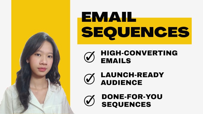Create high conversion email sequences by Annie0706 | Fiverr