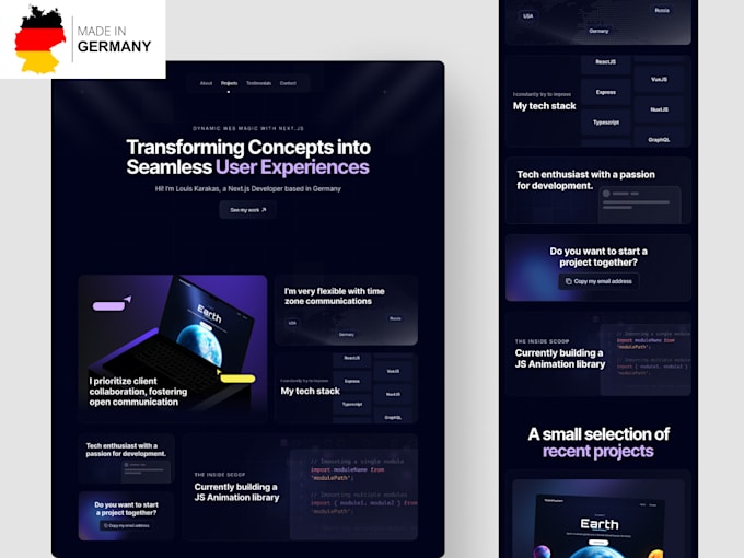 Build a next react webapp frontend and backend with ai and 3d by Louiskarakas859 | Fiverr