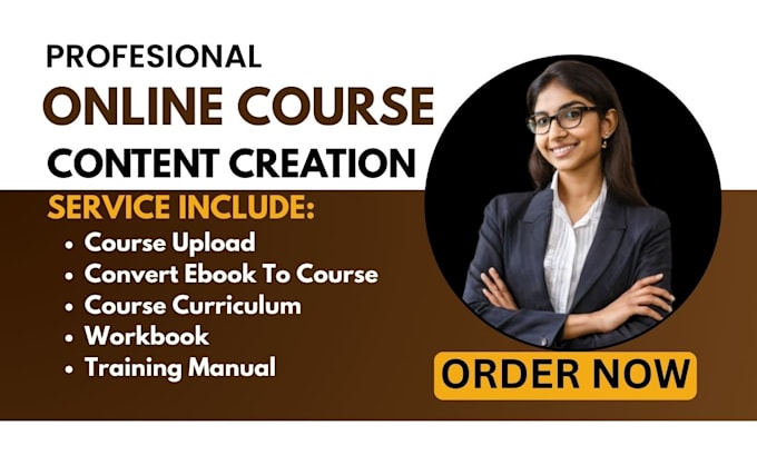 Create online course content,lesson plans, convert ebook,wookbook ...