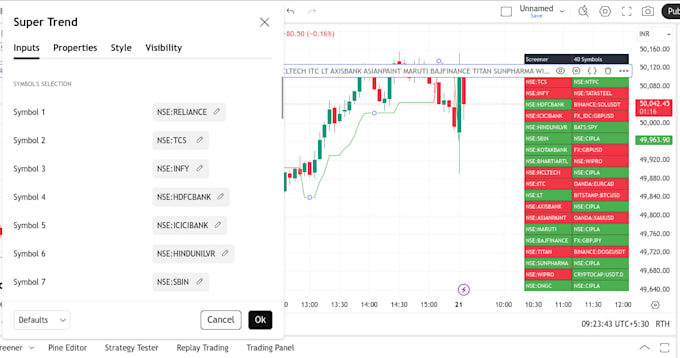 Create a custom screener for tradingview pinescript by Virat_coder | Fiverr