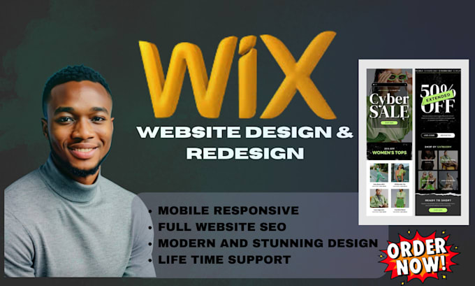 Create wix website design and redesign wix studio and wix ecommerce by Raphael_ds1 | Fiverr