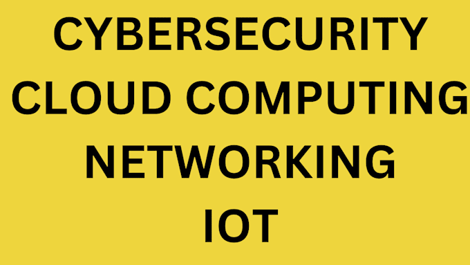 Write cybersecurity, iot, networking and cloud computing papers by Adelineashford | Fiverr