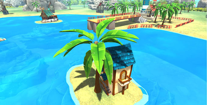 3d stylized environment 3d village scene 3d level design in unity unreal engine by Favion_aura ...