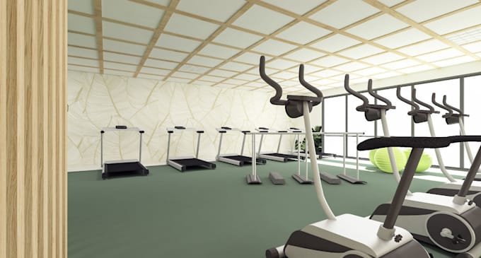 Redesign 3d ldk design,3d gym studio foresight sport,8k cgi court ...