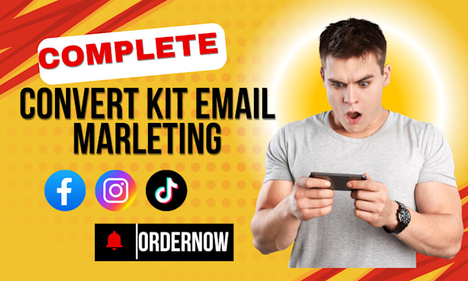 Set up complete convert kit email marketing by Henryyjack | Fiverr