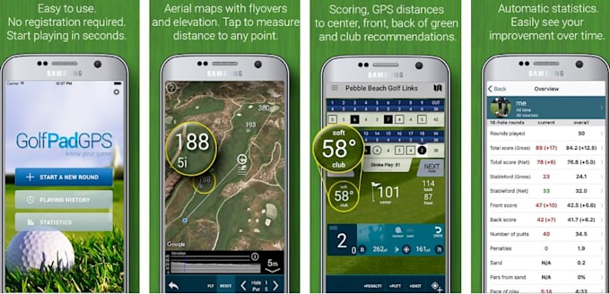Build custom golf app, golf booking app, golf course locator app, golf ...