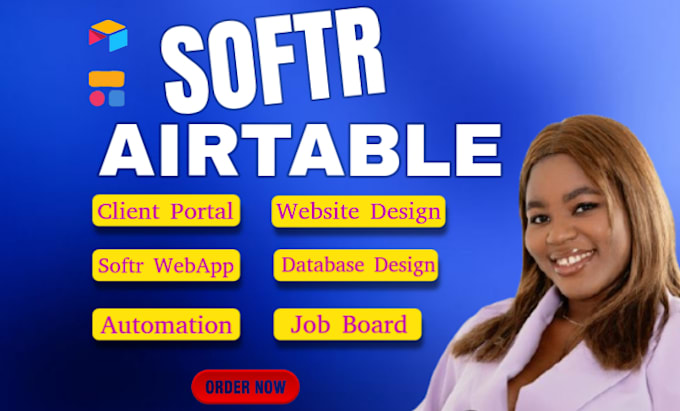 Design Client Portal Job Portal Using Softr Webapp Airtable Database By