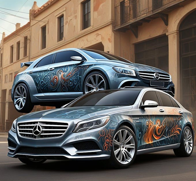 Do professional commercial personal car wrap design, custom by Cheri ...