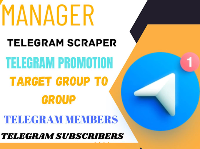 Do telegram scraping, scraper, scrap, bot subscriber by Modrikfshap | Fiverr