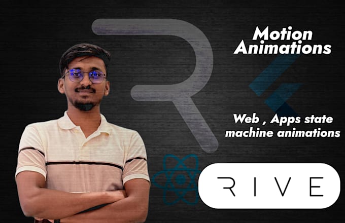 Rive animation for web , mobile apps by Sumandr27 | Fiverr