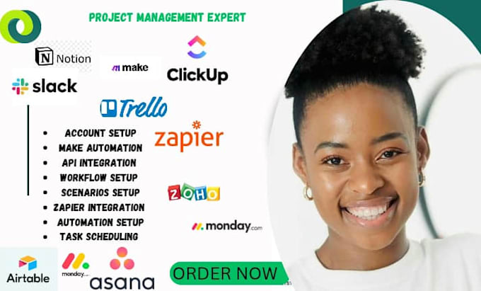 Setup Make Com Monday Crm Clickup N8n Automation Workflow Notion