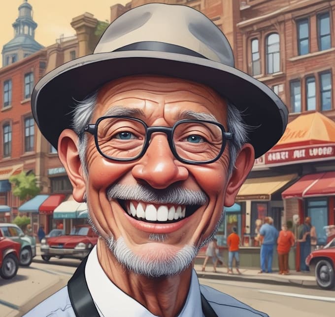 Draw nice cartoons and caricatures by Roycegnd | Fiverr