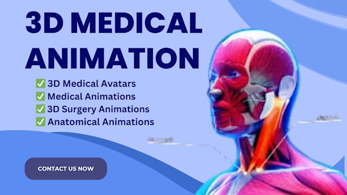 3d medical avatar, medical animation, 3d surgery animation, anatomical ...
