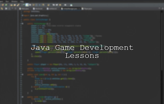 Teach you how to make 2d games in java by Gavrilonedic | Fiverr