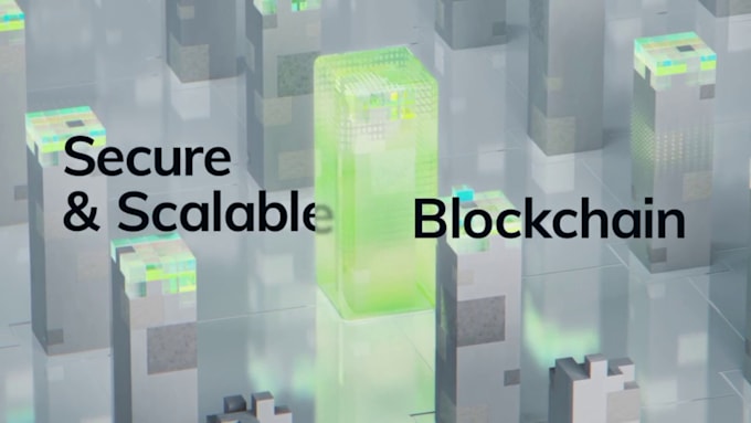 Do 3d blockchain animation video, 3d isometric explainer animation ...