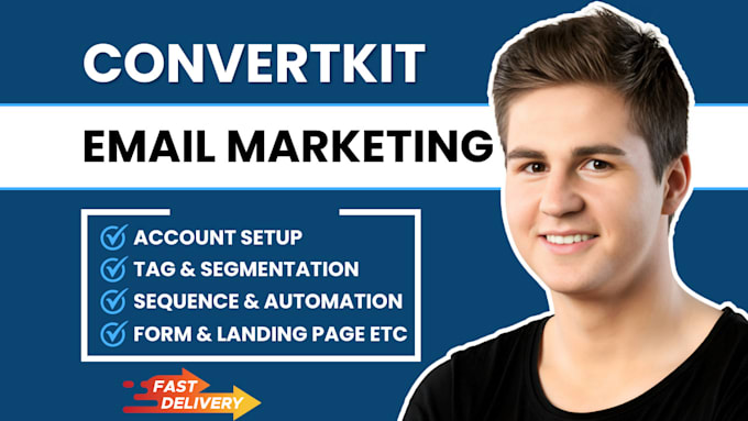 Setup convertkit account convertkit newsletter template design kit landing page by ...