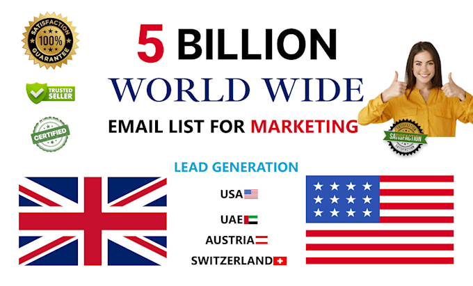 Send 540 millions bulk email blast for campaign by Tech_by_3t | Fiverr