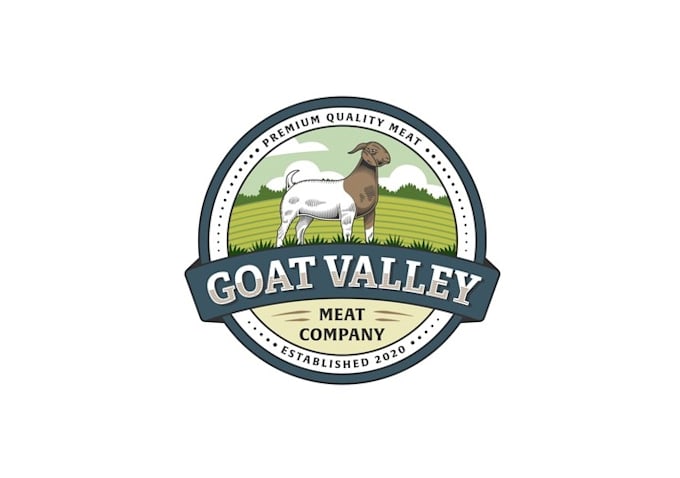Design creative goat meat company logo by Rebecca_ewers | Fiverr