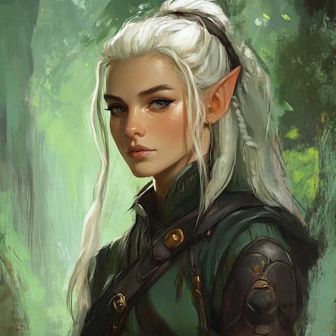 Create a amazing fantasy, dnd character illustration by Keagimmet | Fiverr