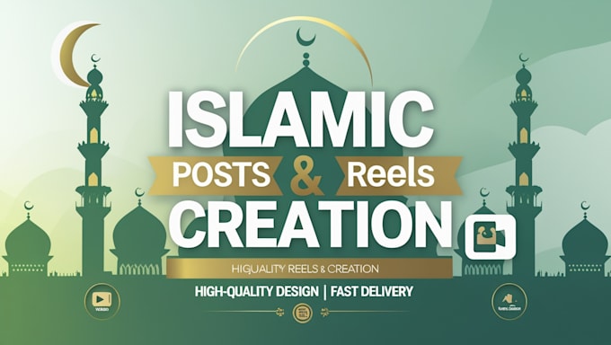 Create engaging islamic posts and reels for instagram by ...