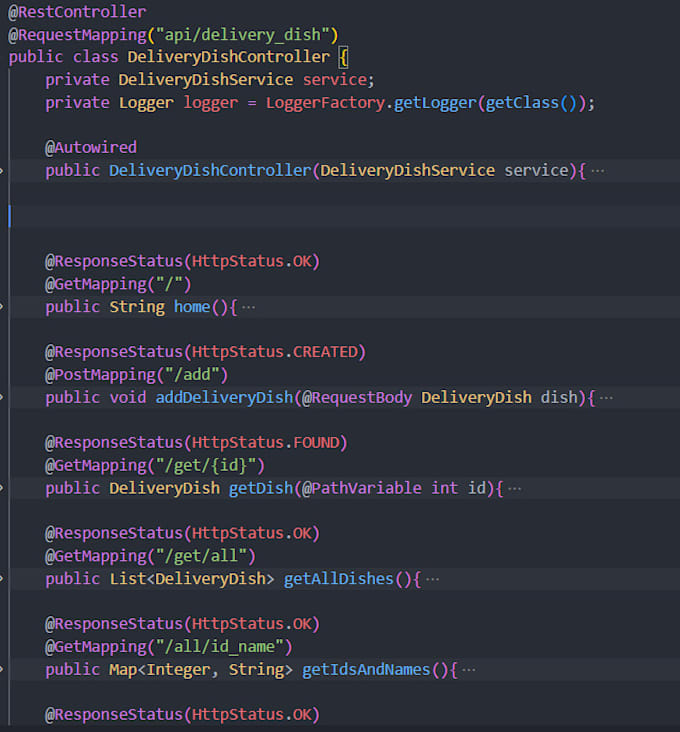 Program in java and spring boot for you by Molaner_robin | Fiverr
