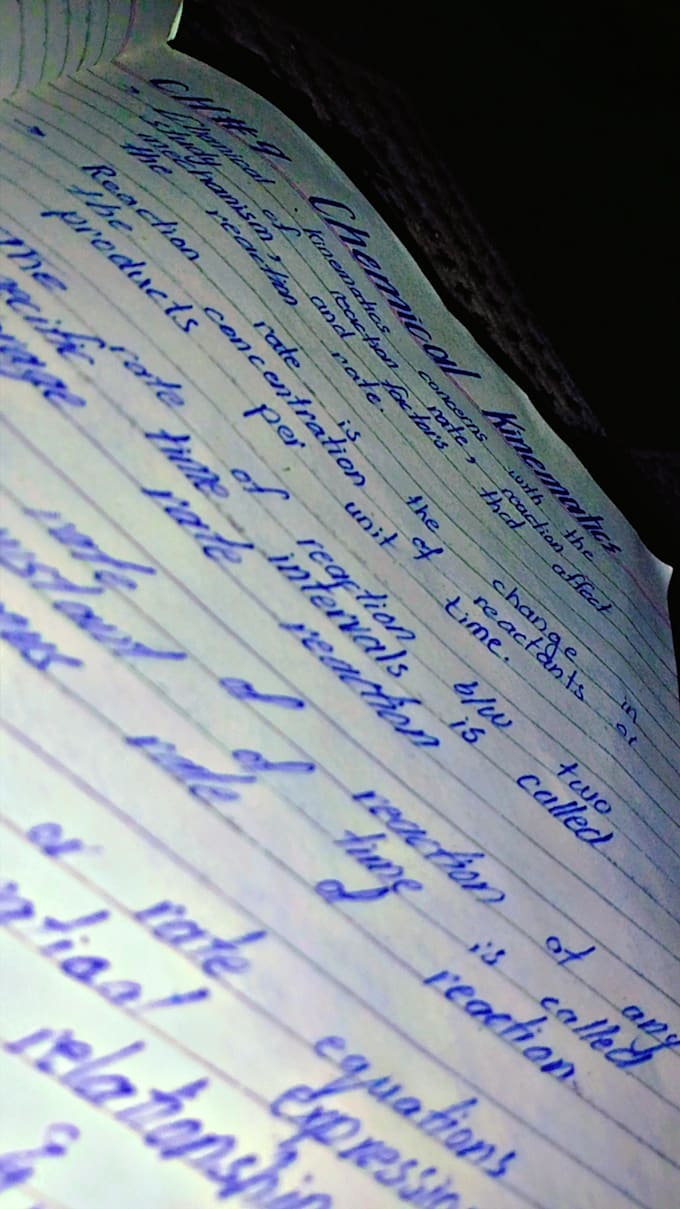 Handwriting work straight cursive as well by Anasm804 | Fiverr