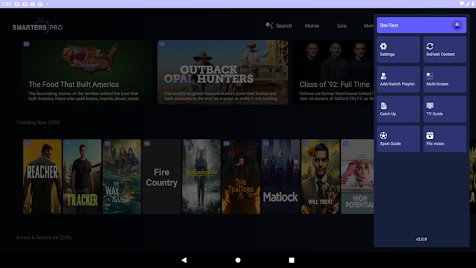 Create vod app, p2p iptv, smarter pro, ott app, iptv player with subscription by Evelyn_lunal ...