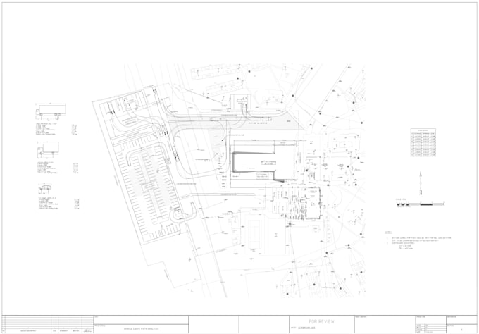 Analyze the vehicle swept path using autocad civil 3d by Antoniomamenta ...