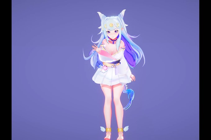 Draw and rig anime 2d vtuber, vtuber rigging, vtuber commission, vtube ...