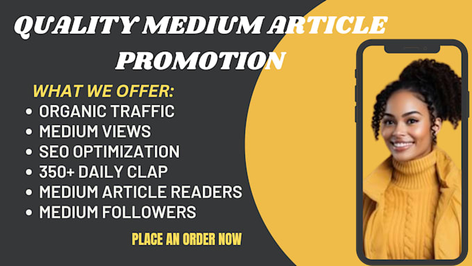 Promote your article through influencer networks by Nikejay001 | Fiverr