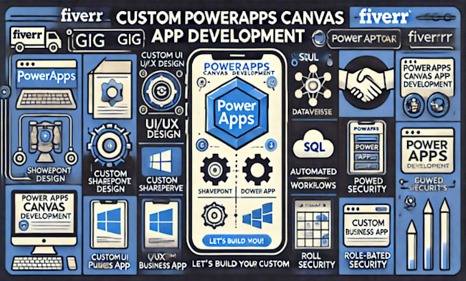 Develop powerapps canvas apps for your business by Jethanandk1 | Fiverr