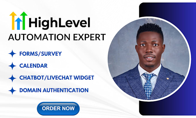 Do gohighlevel forms, survey, ghl calendar, ghl chatbot, livechat widget, domain by Invjohnson ...