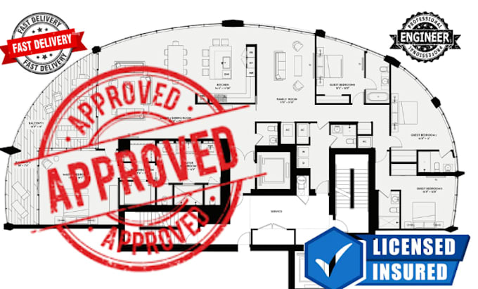 Licensed civil and structural engineering stamp, chicago south carolina ...