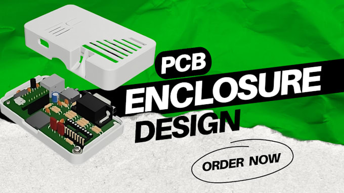 Design perfect pcb enclosures or electronics cases for your project by ...