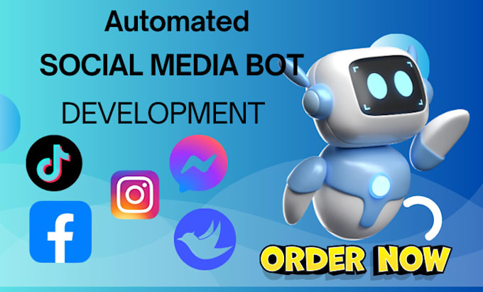 Create social media bot, instagram api bot, facebook api bot, tiktok bot by David_micks | Fiverr