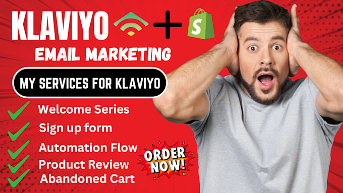 Setup high converting klaviyo email flows and campaigns for ecommerce store by Kaziklaviyo | Fiverr