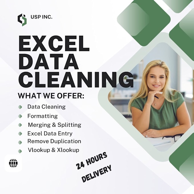 Do excel data cleaning, formatting, merging, splitting in 2 hours by Tonythomasmt | Fiverr
