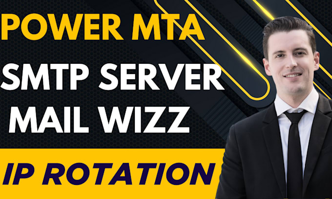 Provide you kumo mta , power mta, aws ses smtp server by Skillmasterx1 | Fiverr