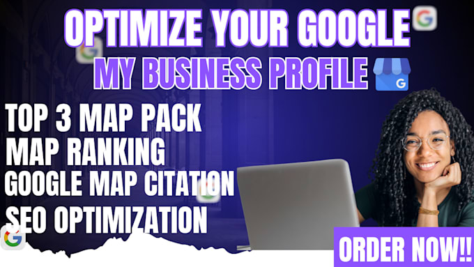 Optimize and rank your google my business 3 pack map by Mscorley | Fiverr