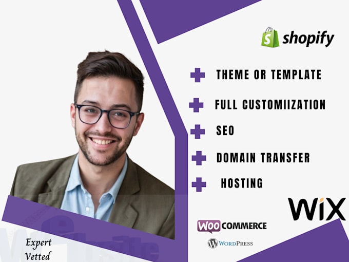 Edit, customize wordpress shopify theme, themeforest, joomla framer template by Agustinbagwis ...