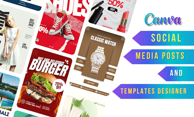 Create professional social media posts and custom canva templates by ...
