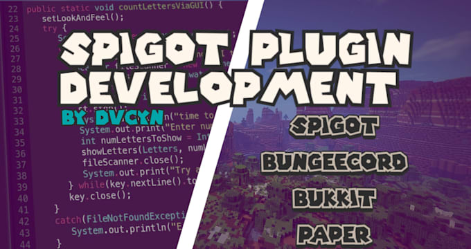 Develop an advanced custom plugin for your minecraft server by Jaysaven ...