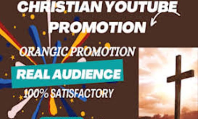 Skyrocket your christian youtube promotion by Henryecoms944 | Fiverr